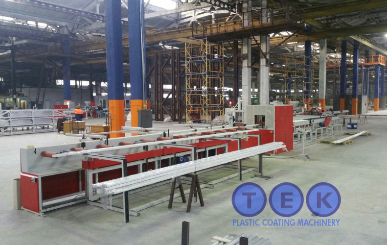 Aluminum Profile Packing Machine Line – Plastic Coating Machine